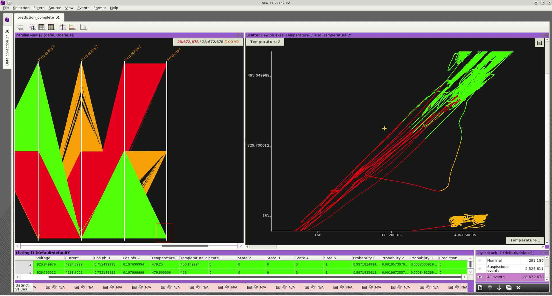 Machine Learning - Screenshots - Squey
